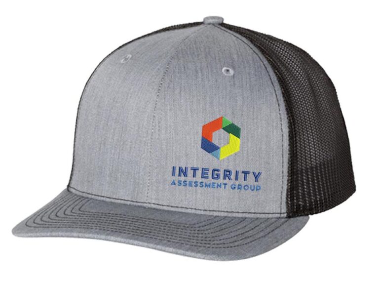 Richardson R112 Heather Grey/Black Cap - Integrity Assessment Group ...