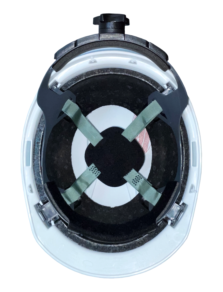 Type II, Short Brim Cap Style Hard Hat with HDPE Shell, 4-Point Textile ...